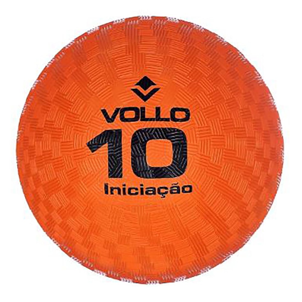 Bola Infantil Iniciação Vollo 10 Matrizada Borracha Laranja Home Sport ...