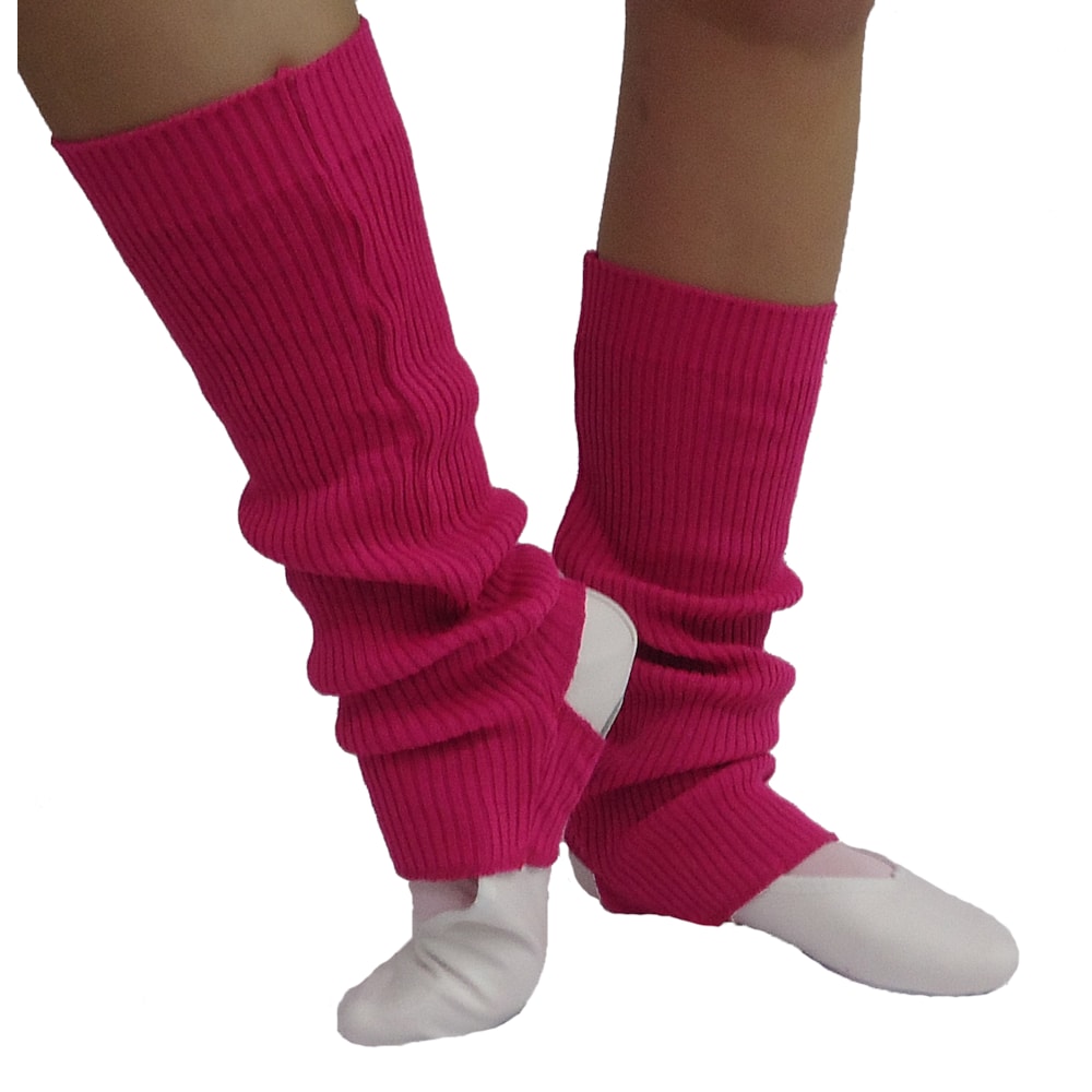 Polaina Infantil Ballet Só Dança Rosa Preto Pink Home Sport Center